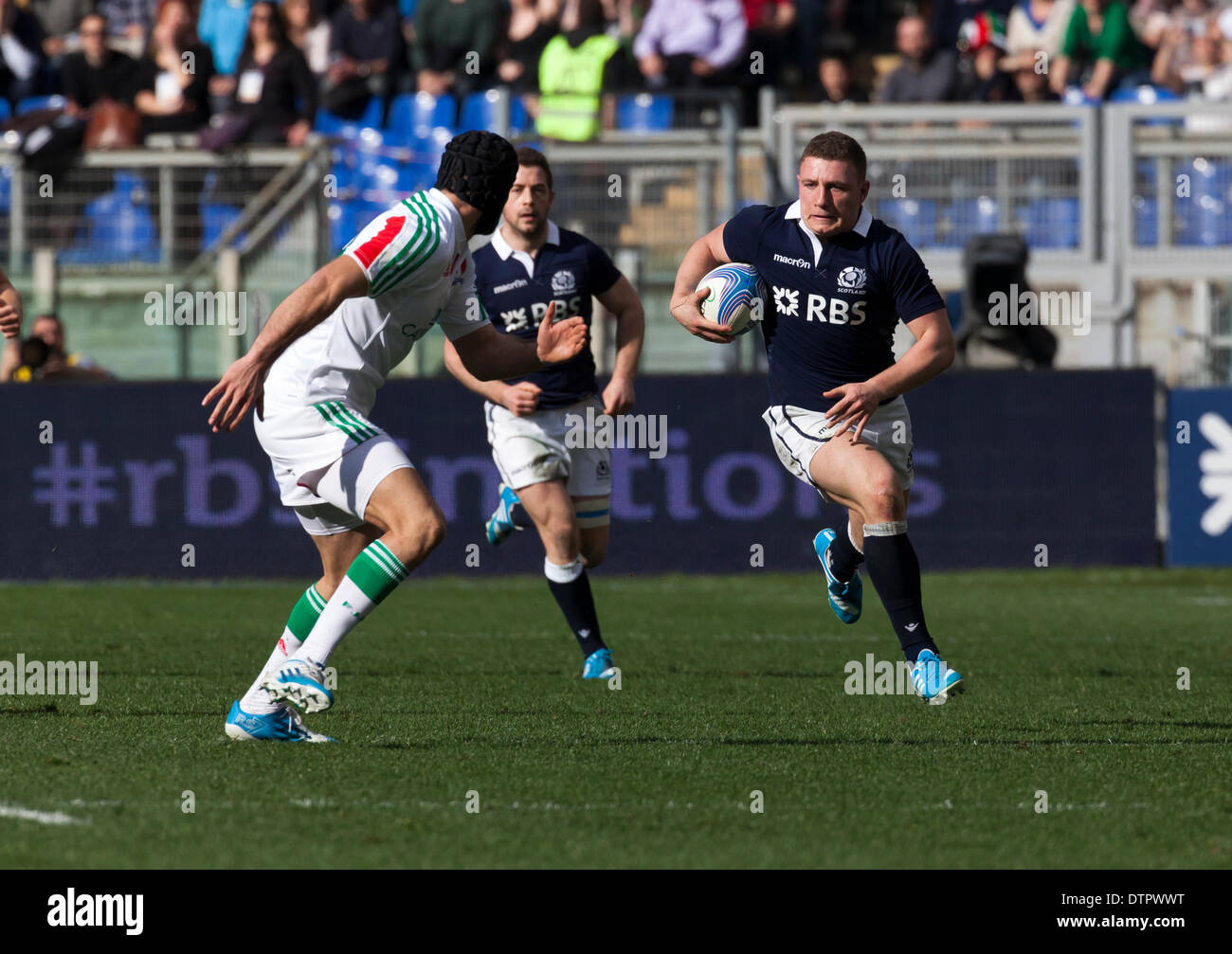 Scottish rugby ball hi-res stock photography and images - Alamy
