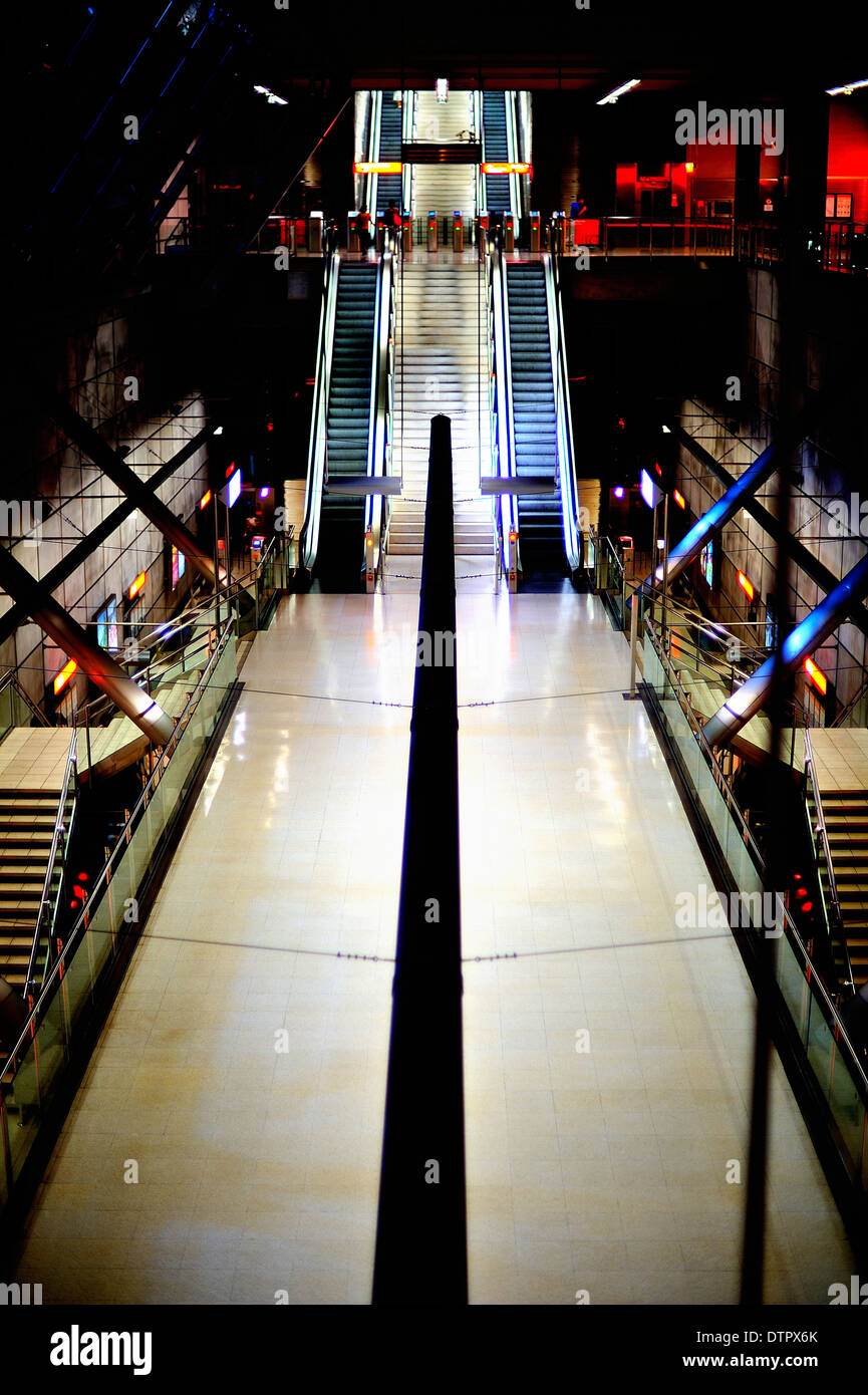 Metro stairs hi-res stock photography and images - Alamy