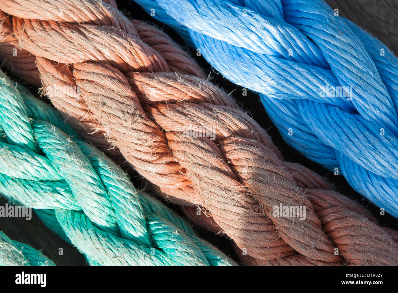 Closeup ships rope texture hi-res stock photography and images - Alamy