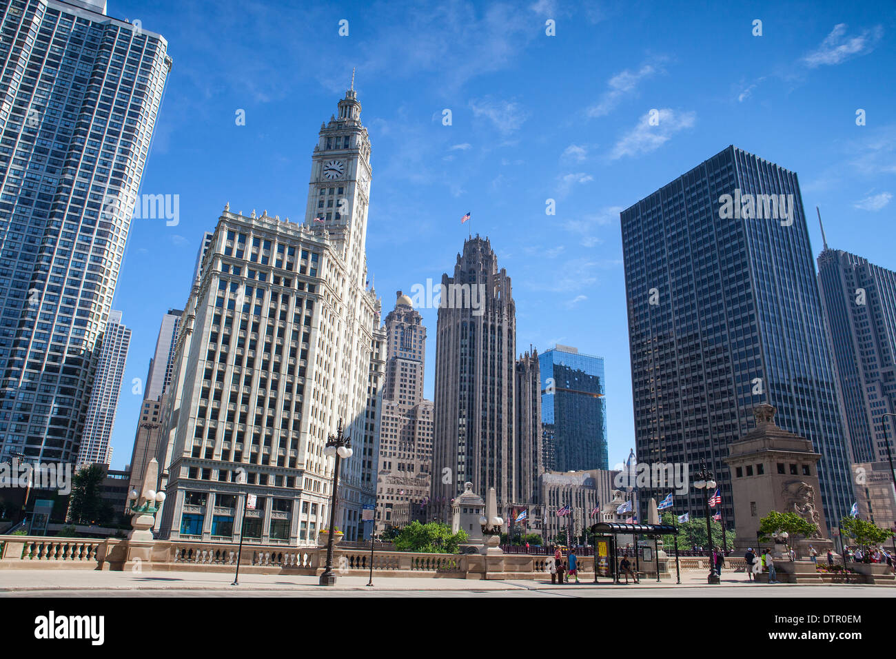 Wrigley building in Chicago on July 13, 2013 The Wrigley Building is a ...