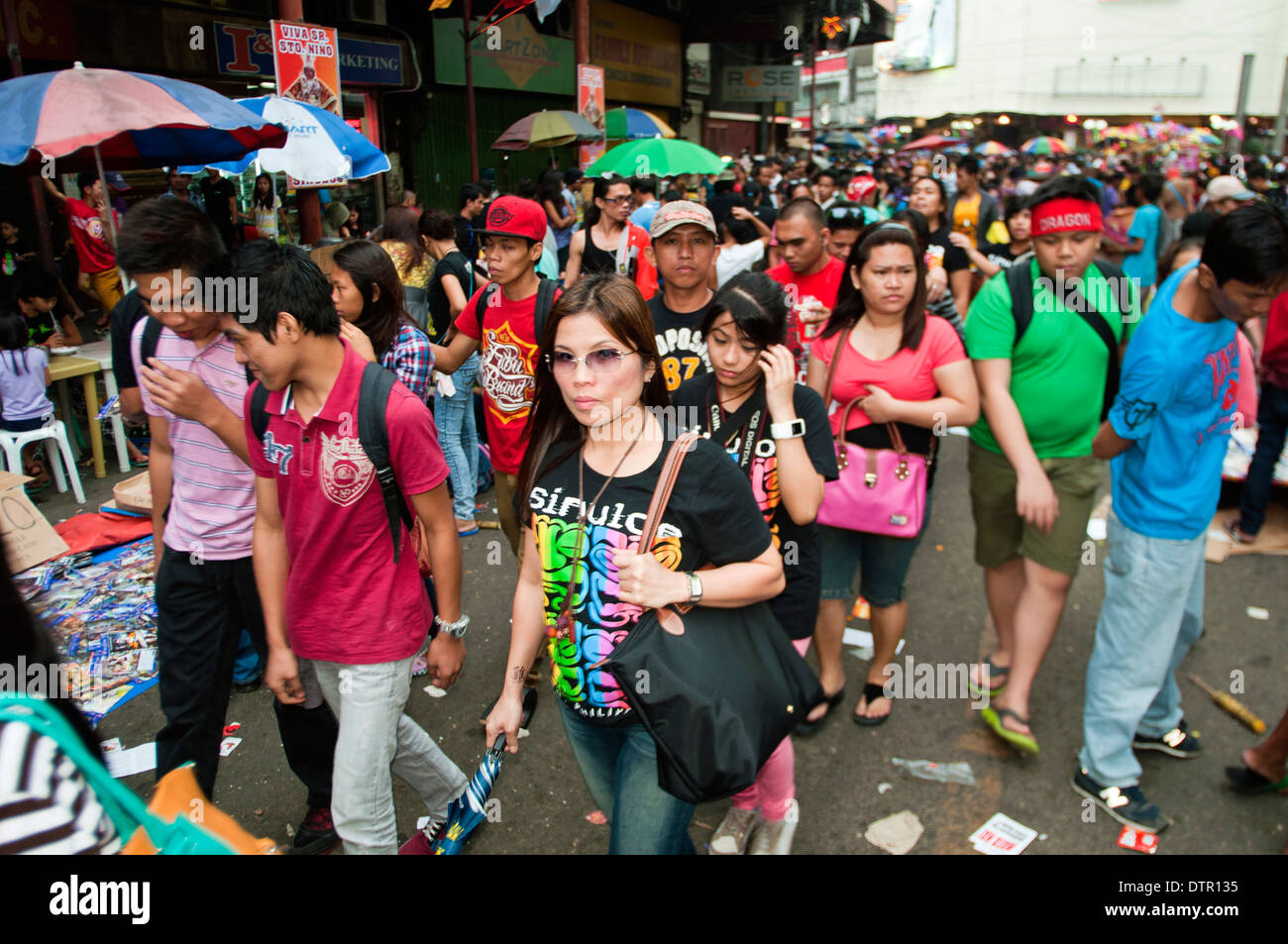 crowds at the Sinulog festival, Cebu, Philippines Stock Photo - Alamy