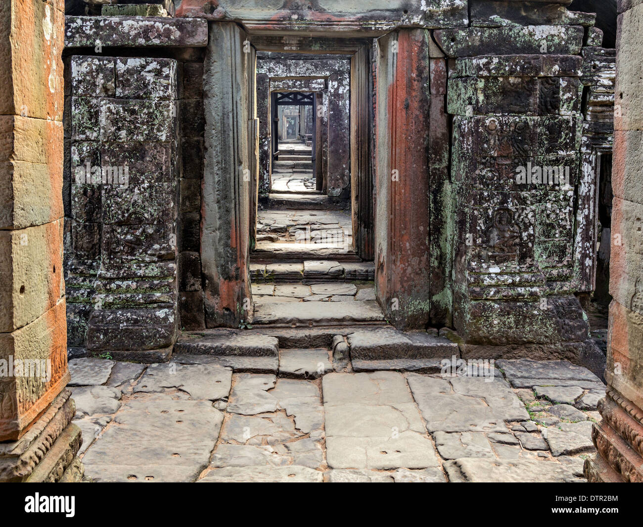 Bantaey Kdei Corridor Stock Photo - Alamy