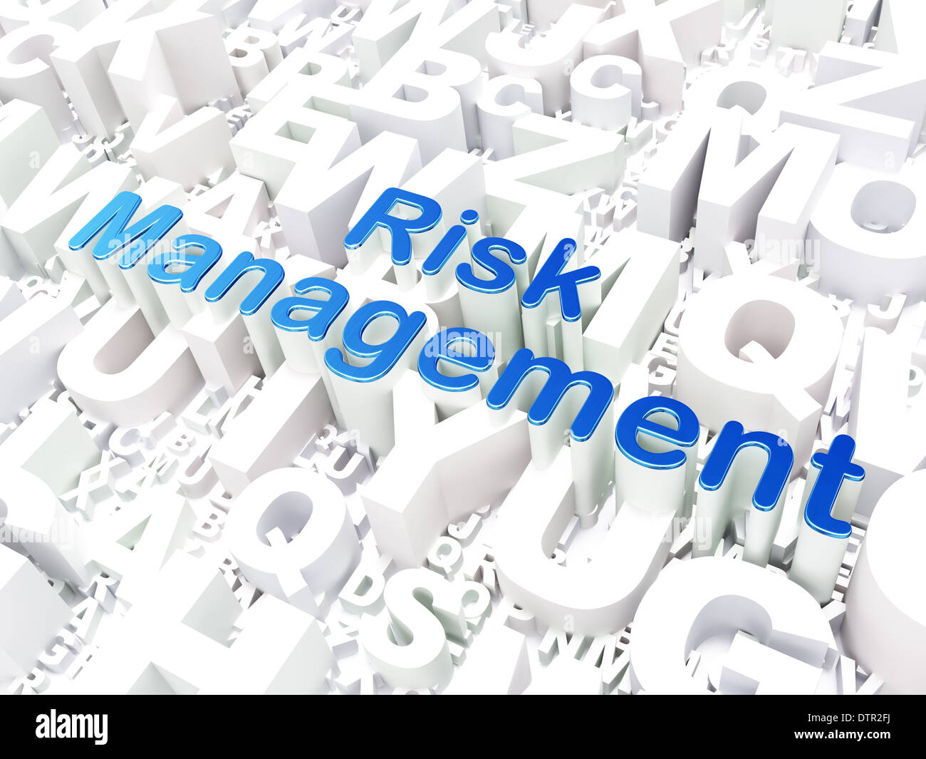 Business concept: Risk Management on alphabet background Stock Photo ...