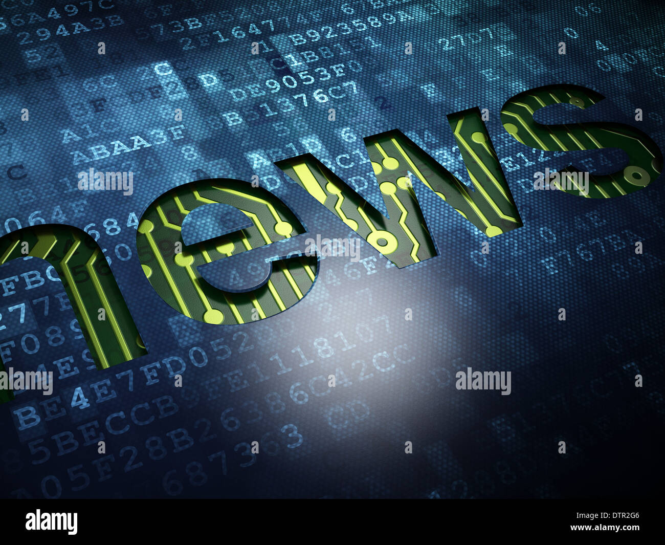 Breaking news green screen hi-res stock photography and images - Alamy