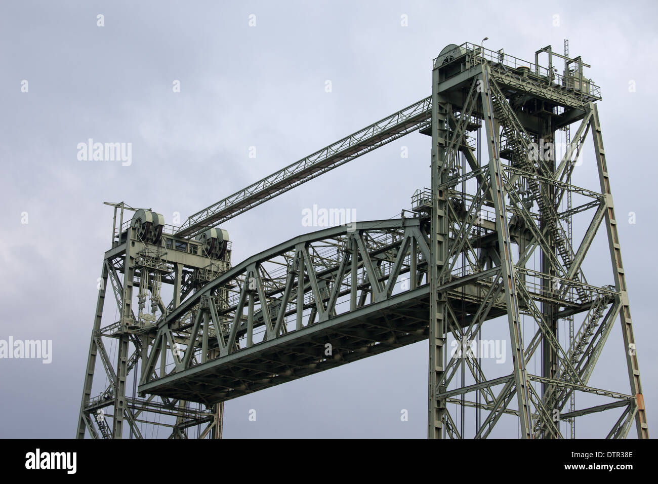 The Hef, railway lift bridge designed in 1927 by an engineer Peter ...