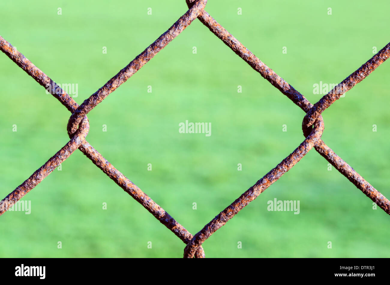 Old chain link fence hi-res stock photography and images - Alamy