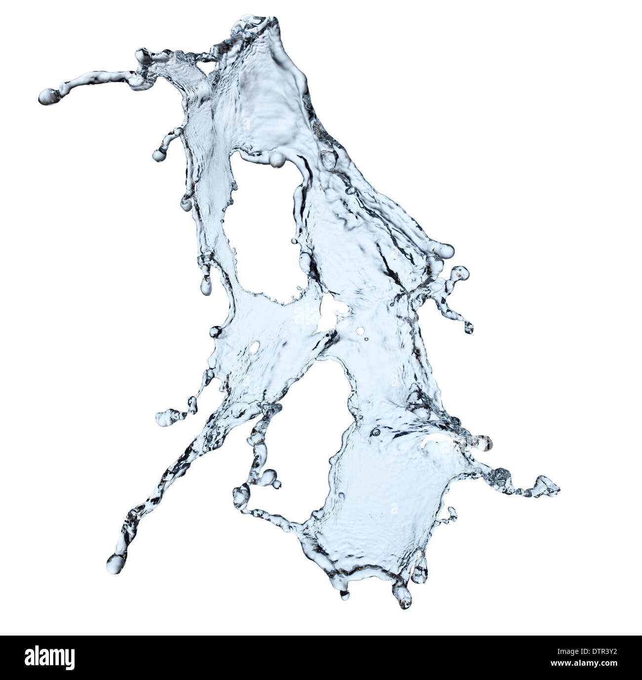 abstract liquid splash isolated on white background Stock Photo - Alamy