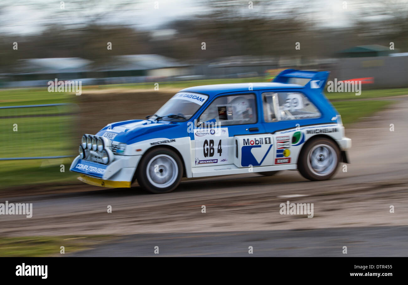 Stoneleigh Park, Coventry, UK. 22nd Feb, 2014. Race Retro Live rally ...