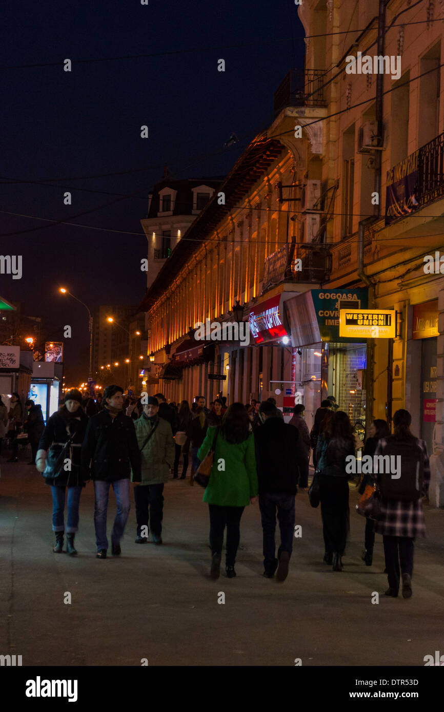 Bucharest night hi-res stock photography and images - Alamy