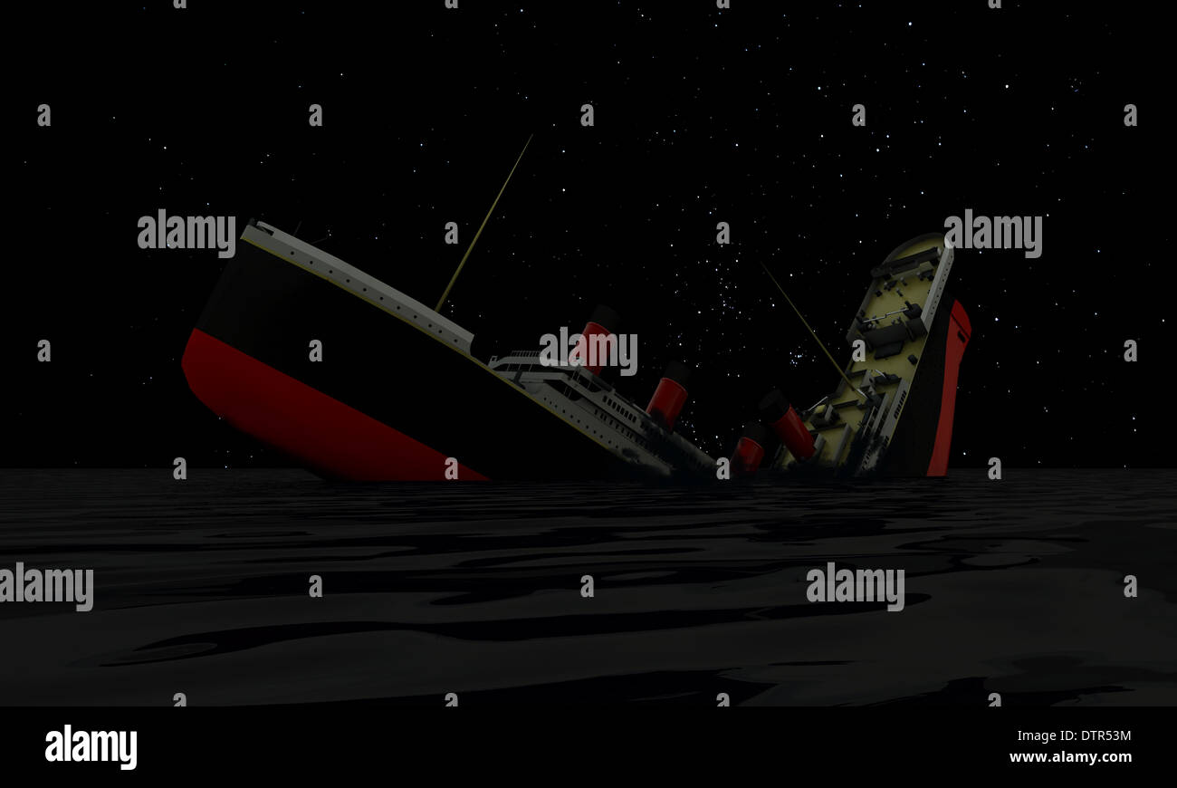 Cruise Ship Sinking In Space