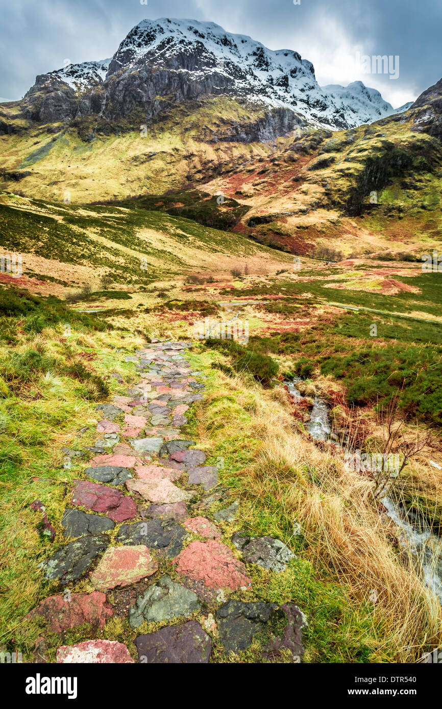 Scotland rain footpath hi-res stock photography and images - Alamy