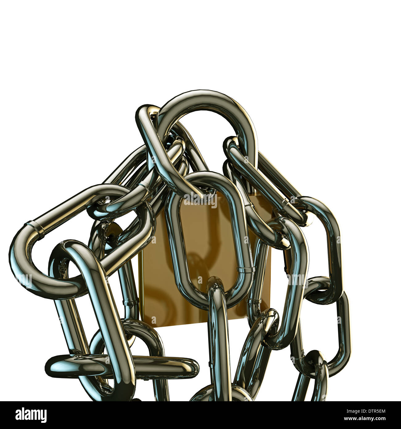 padlock isolated on white background Stock Photo - Alamy