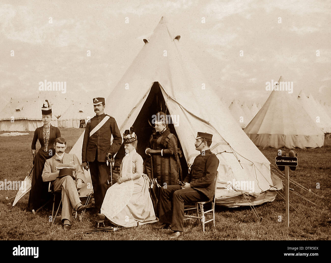 Harrogate - Volunteers Battalion Camp - Lieutenant Harries-Jones ...