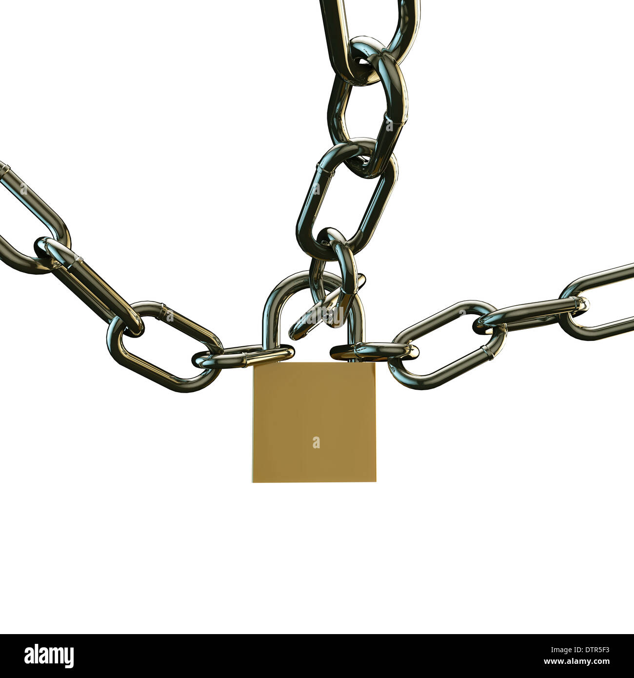 padlock isolated on white background Stock Photo - Alamy