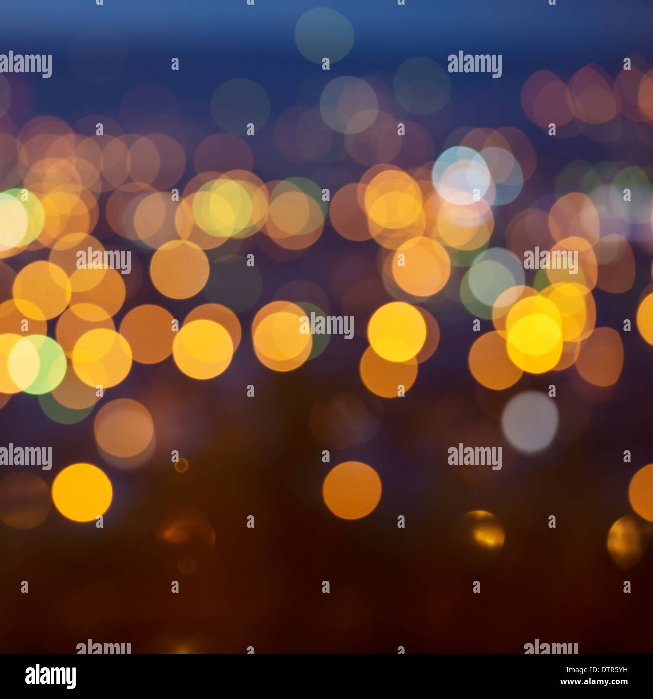 city lights in the background with blurring lights Stock Photo - Alamy