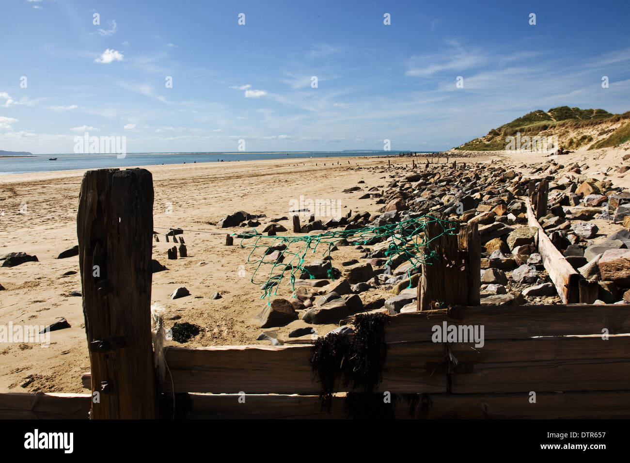 Storm Defense's In England Stock Photo - Alamy
