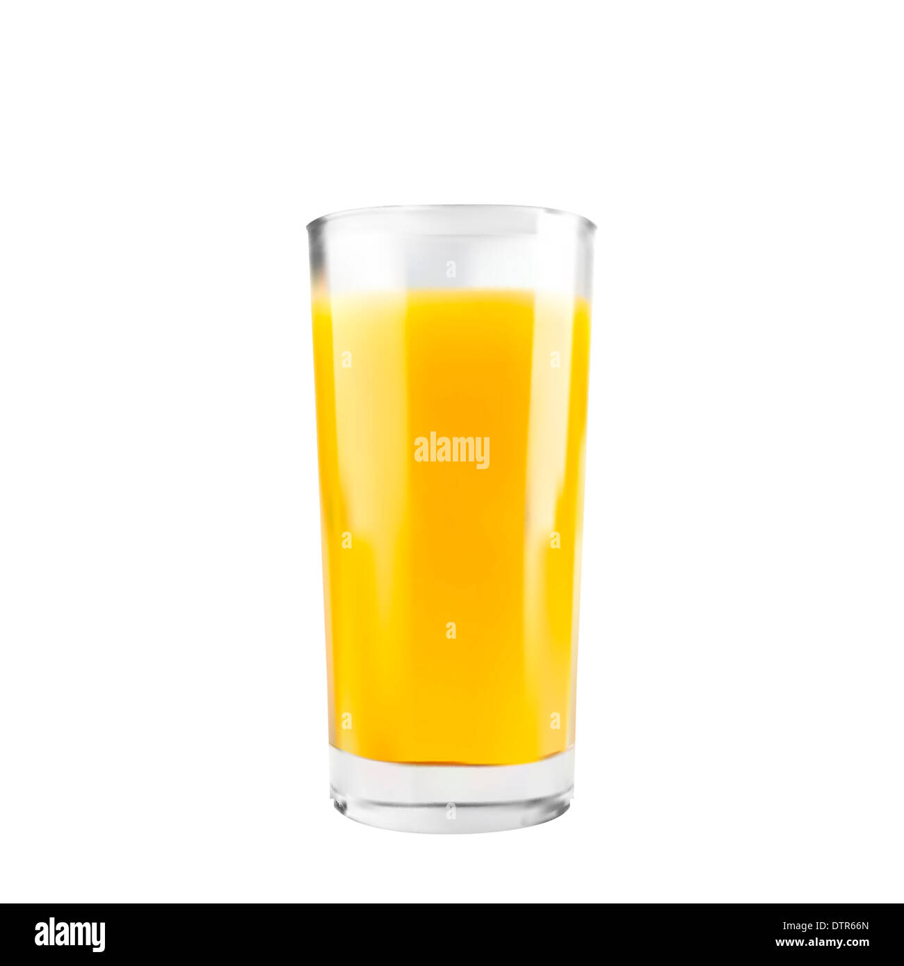 Glass beaker filled with orange juice Stock Photo - Alamy