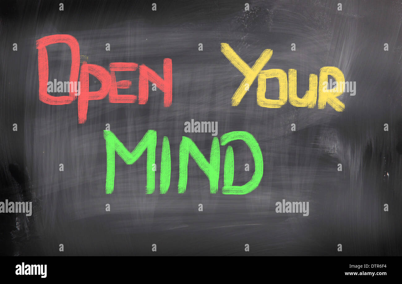 Concept Handwritten With Chalk - Color Image Stock Photo - Alamy