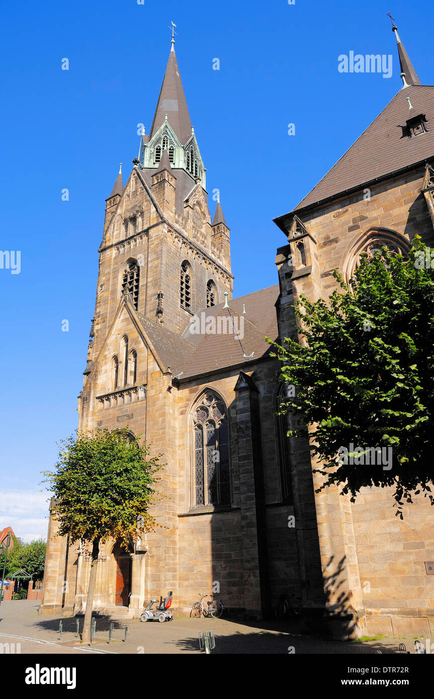 Church St. Marien, Ahlen, Munsterland, North Rhine-Westphalia, Germany ...