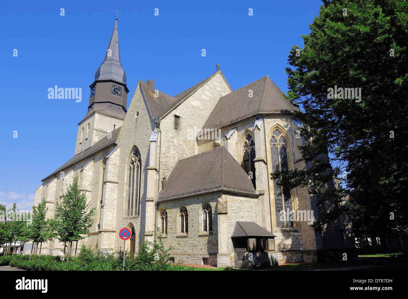 Church St. Stephanus, Beckum, Munsterland, North Rhine-Westphalia ...
