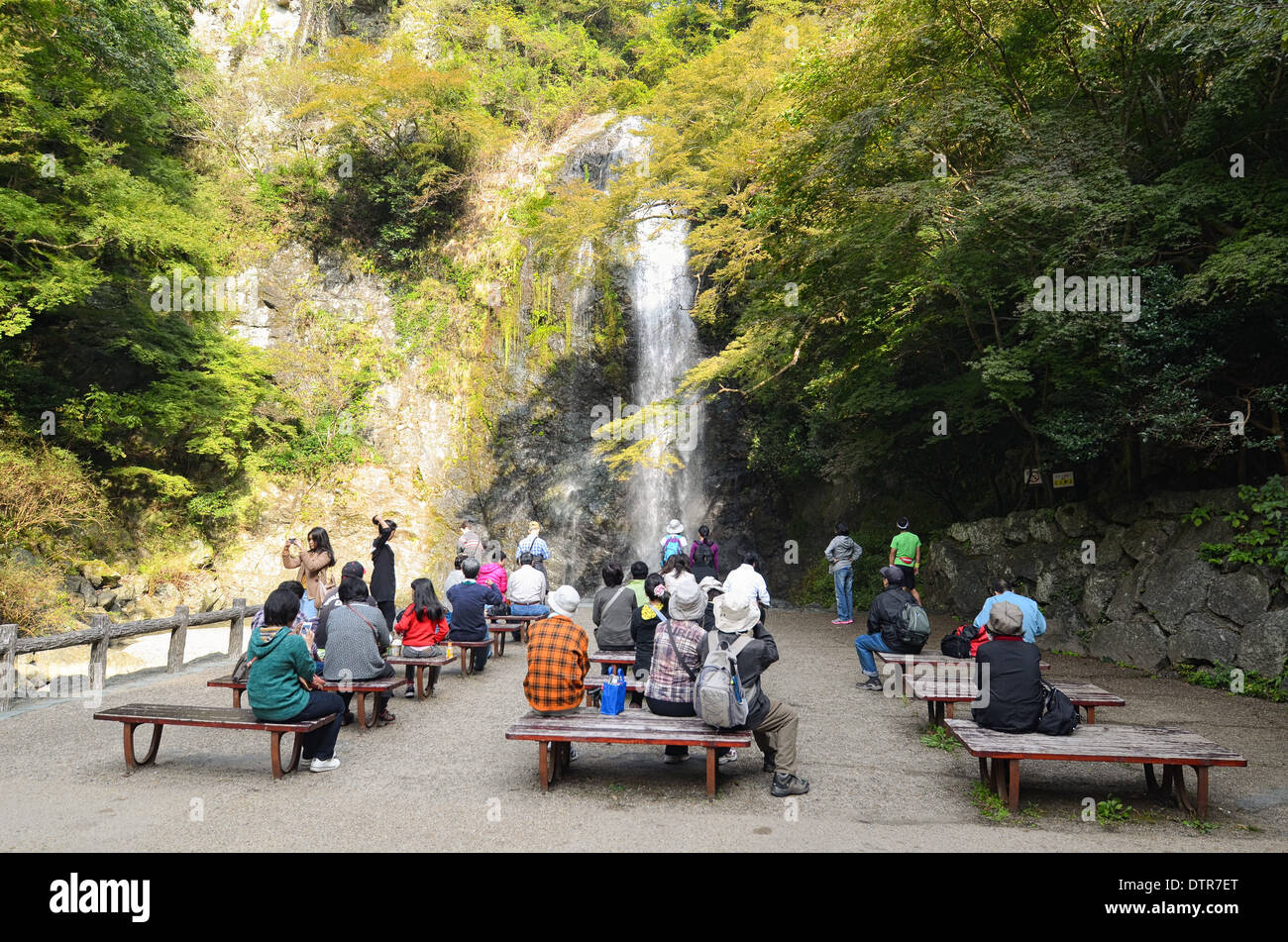 Minoh Falls in Minoh Park near Osaka in Japan Stock Photo - Alamy