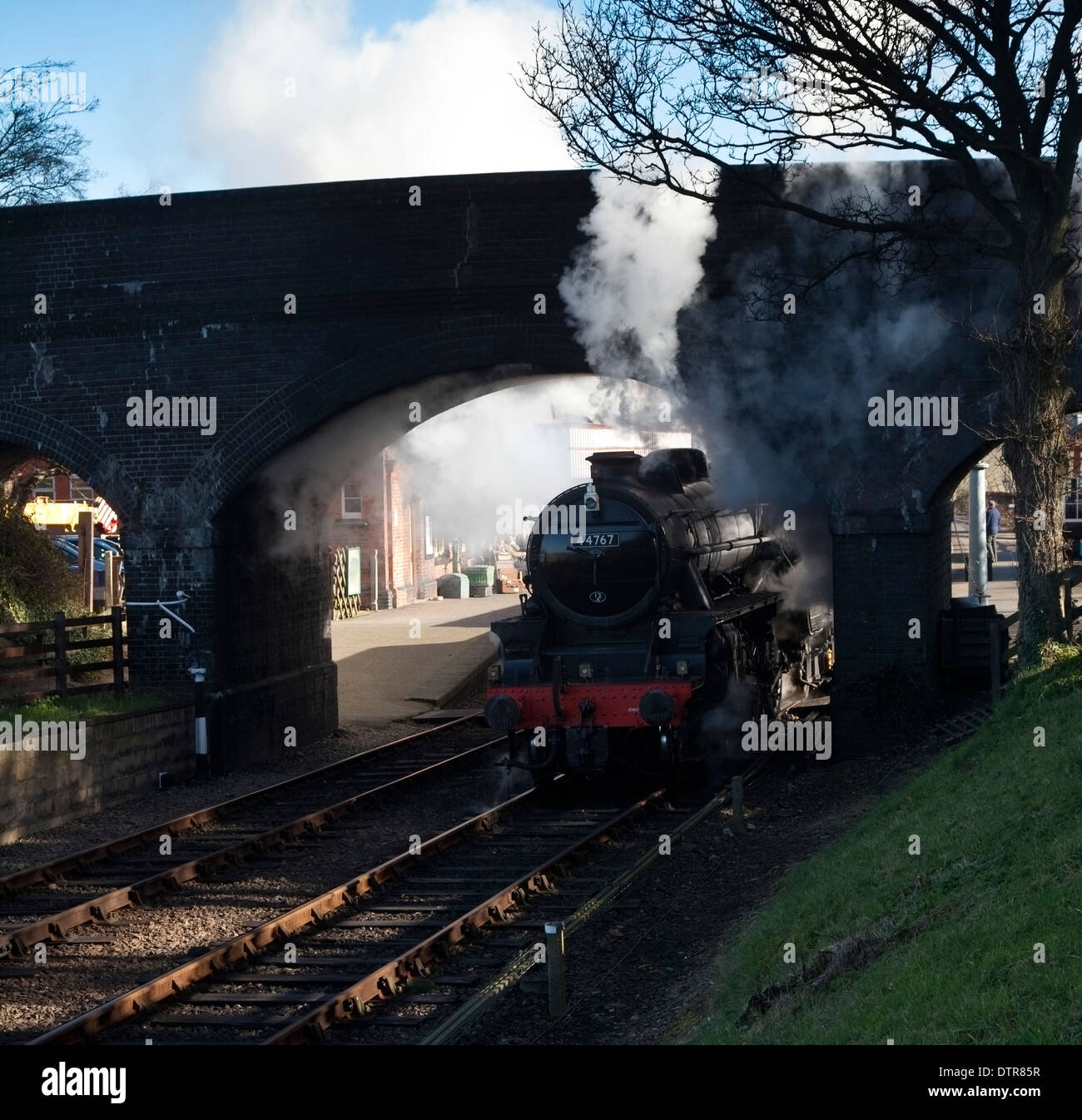 North Norfolk Railway Steam Train Stock Photo - Alamy