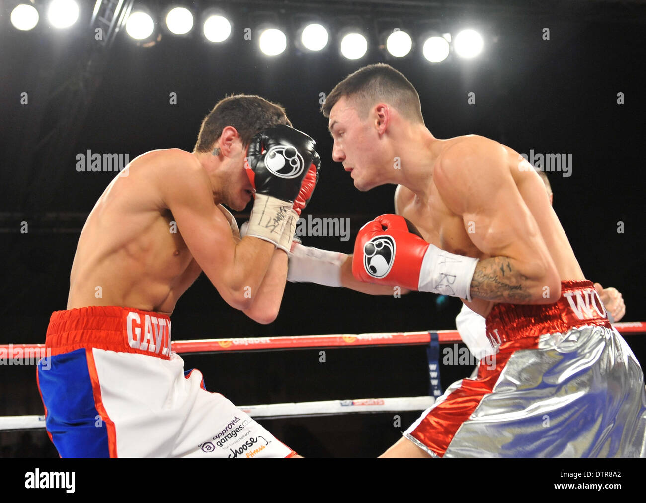 Hull, UK. 22nd Feb, 2014. Matchroom Boxing Fighting Pride evening from ...