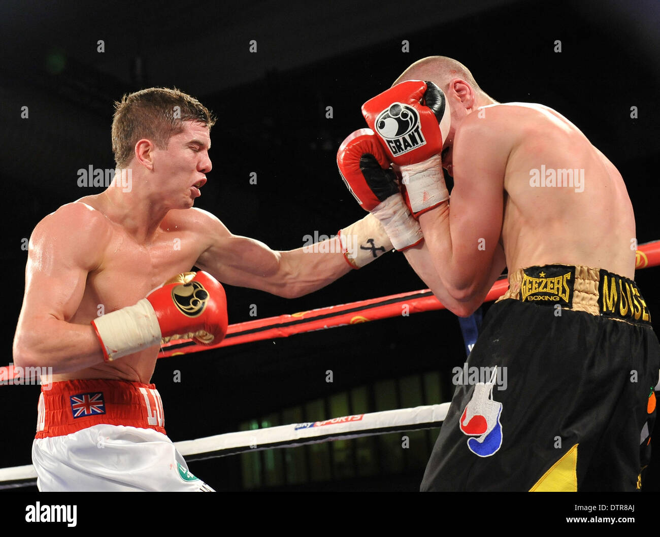 Hull, UK. 22nd Feb, 2014. Matchroom Boxing Fighting Pride evening from ...