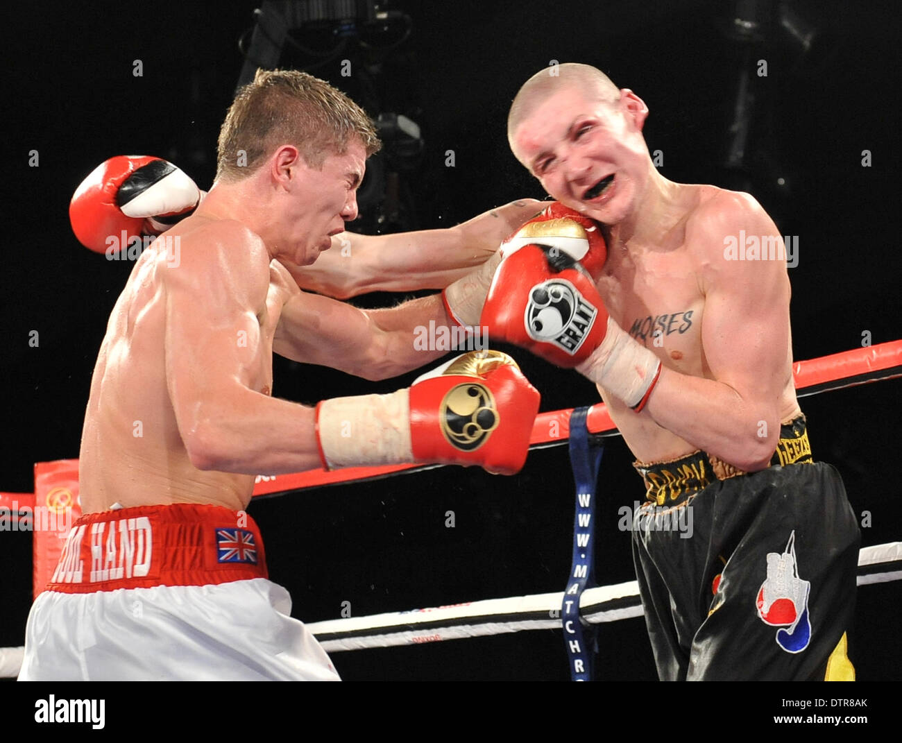 Hull, UK. 22nd Feb, 2014. Matchroom Boxing Fighting Pride evening from ...