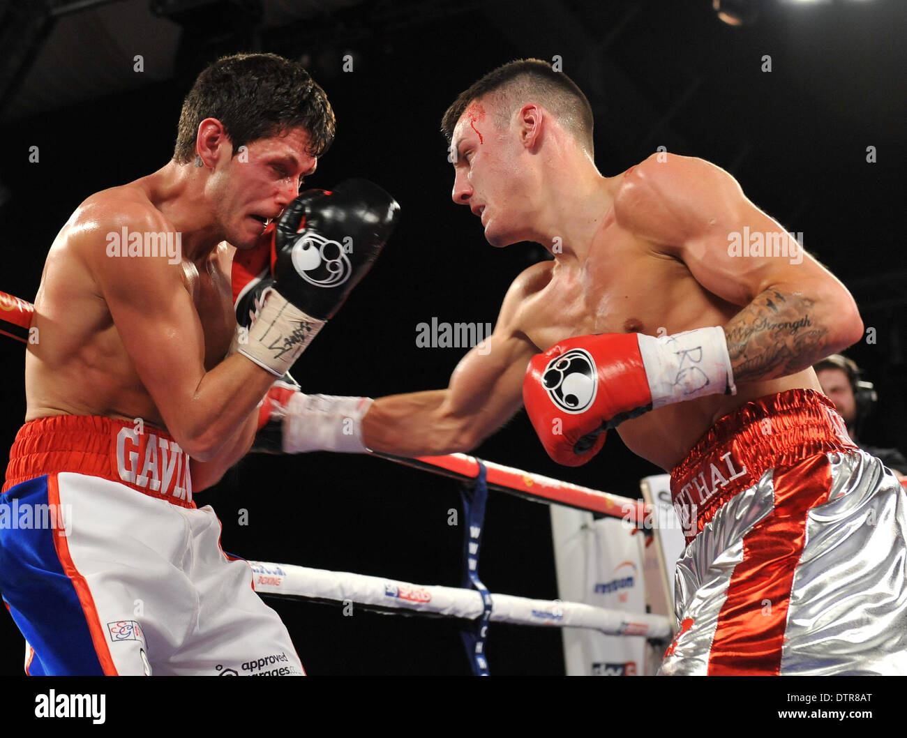 Hull, UK. 22nd Feb, 2014. Matchroom Boxing Fighting Pride evening from ...