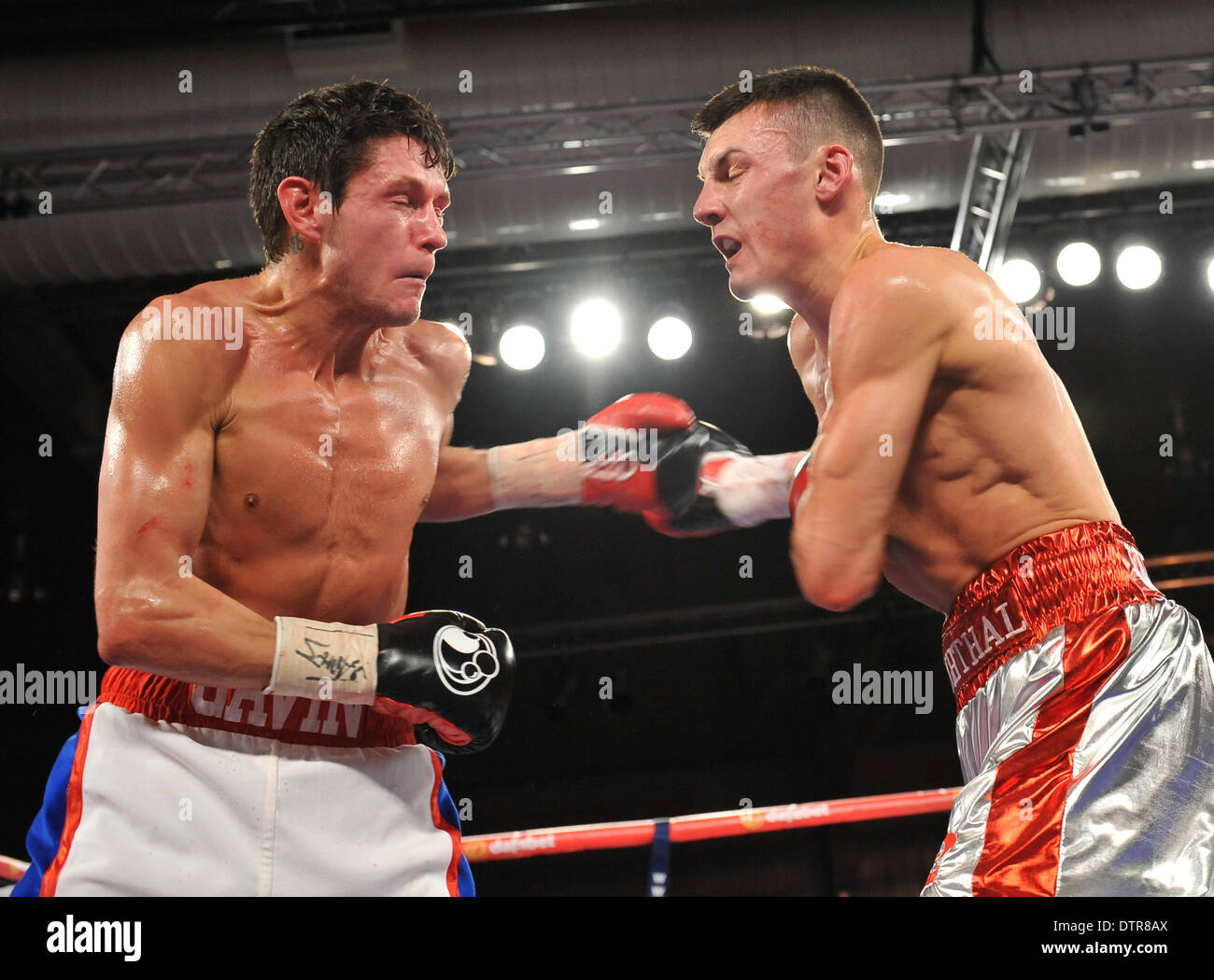 Hull, UK. 22nd Feb, 2014. Matchroom Boxing Fighting Pride evening from ...