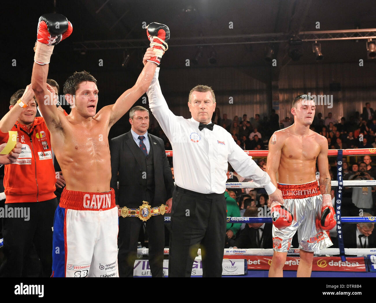 Hull, UK. 22nd Feb, 2014. Matchroom Boxing Fighting Pride evening from ...