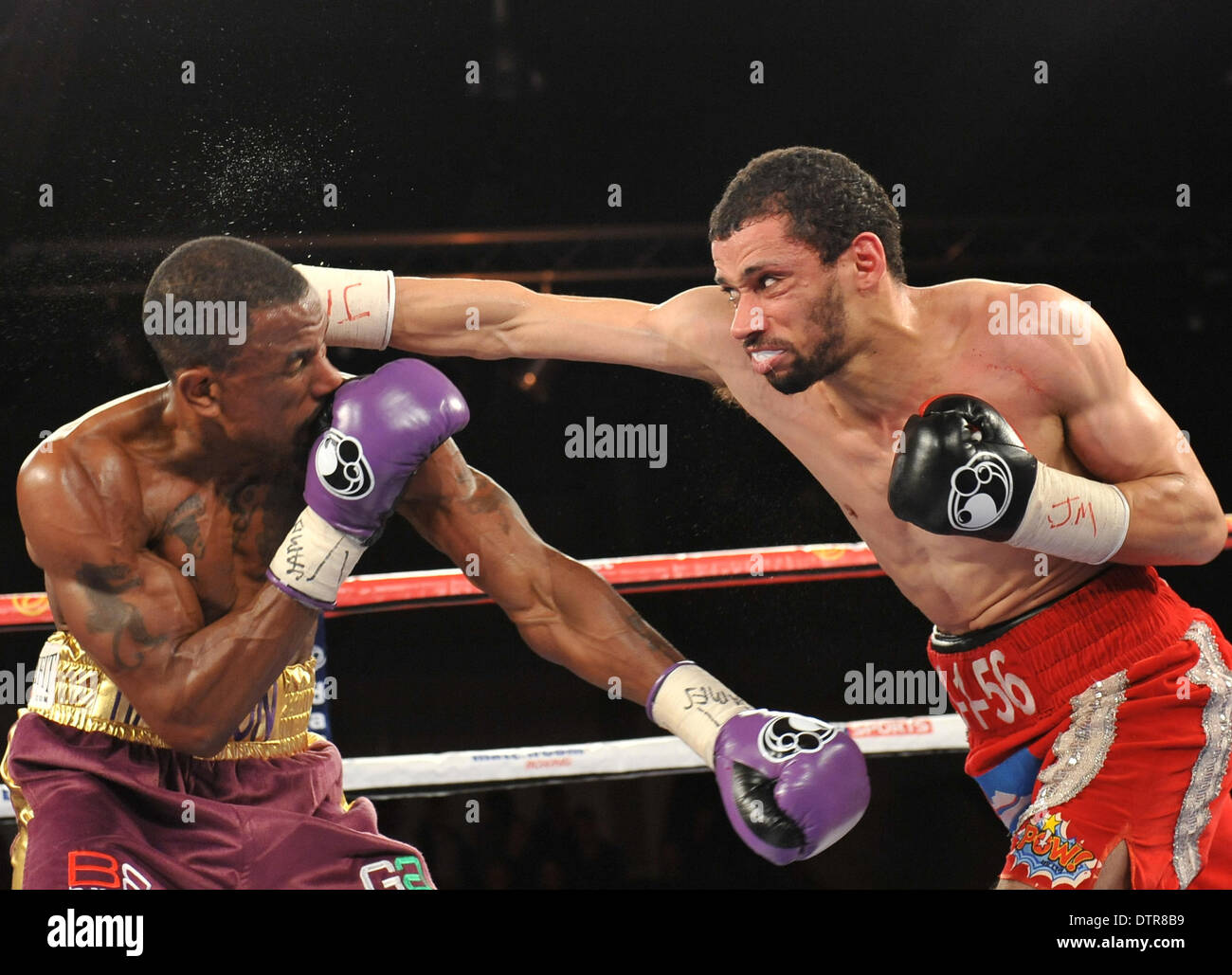 Hull, UK. 22nd Feb, 2014. Matchroom Boxing Fighting Pride evening from ...
