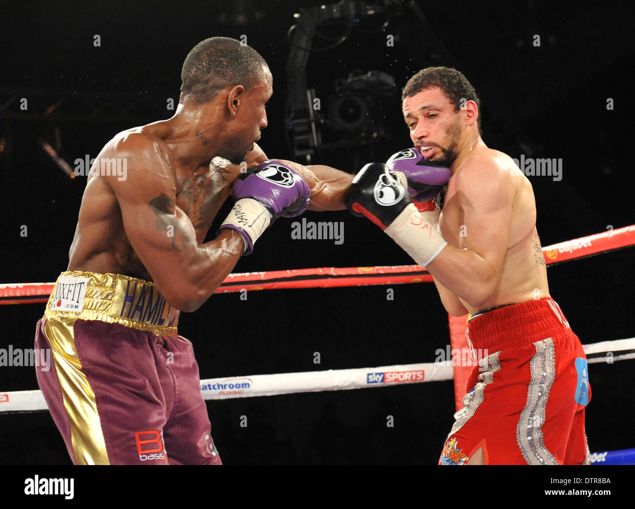 Hull, UK. 22nd Feb, 2014. Matchroom Boxing Fighting Pride evening from ...