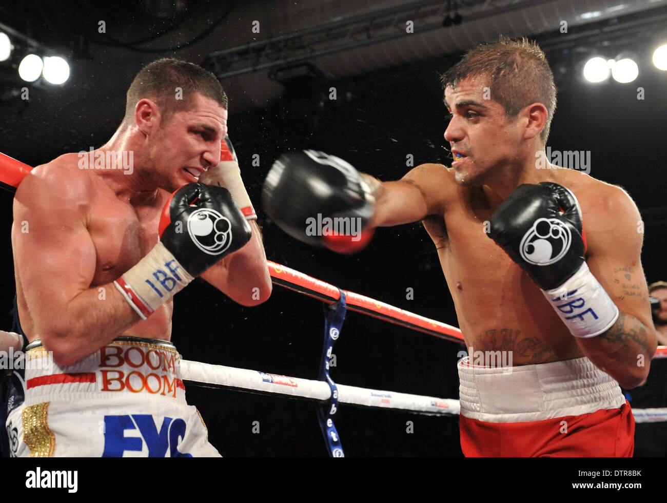Hull, UK. 22nd Feb, 2014. Matchroom Boxing Fighting Pride evening from ...