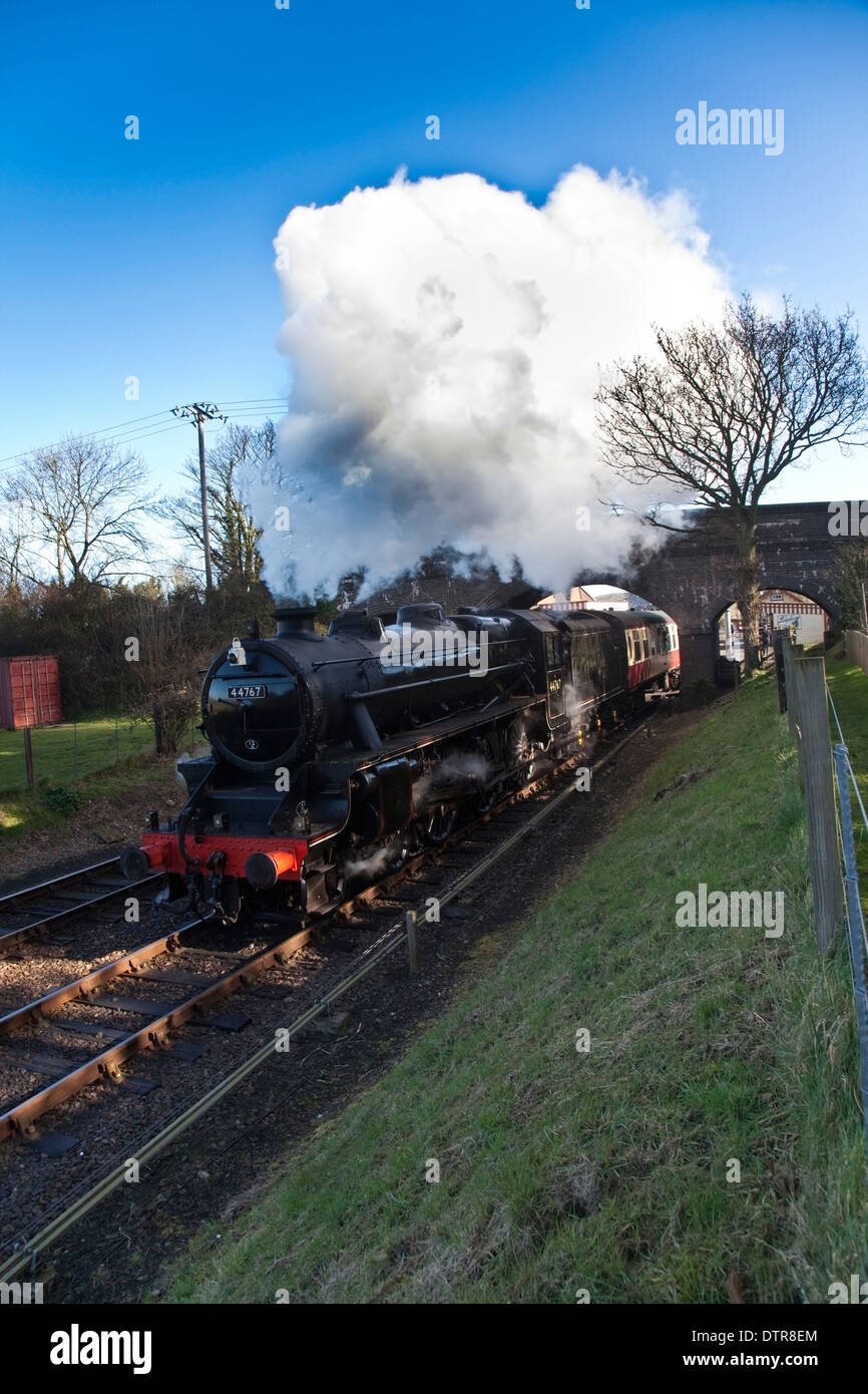 North Norfolk Railway Steam Train Stock Photo - Alamy