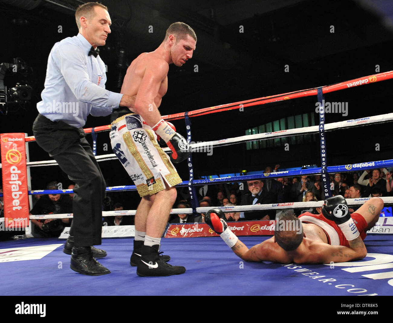 Hull, UK. 22nd Feb, 2014. Matchroom Boxing Fighting Pride evening from ...