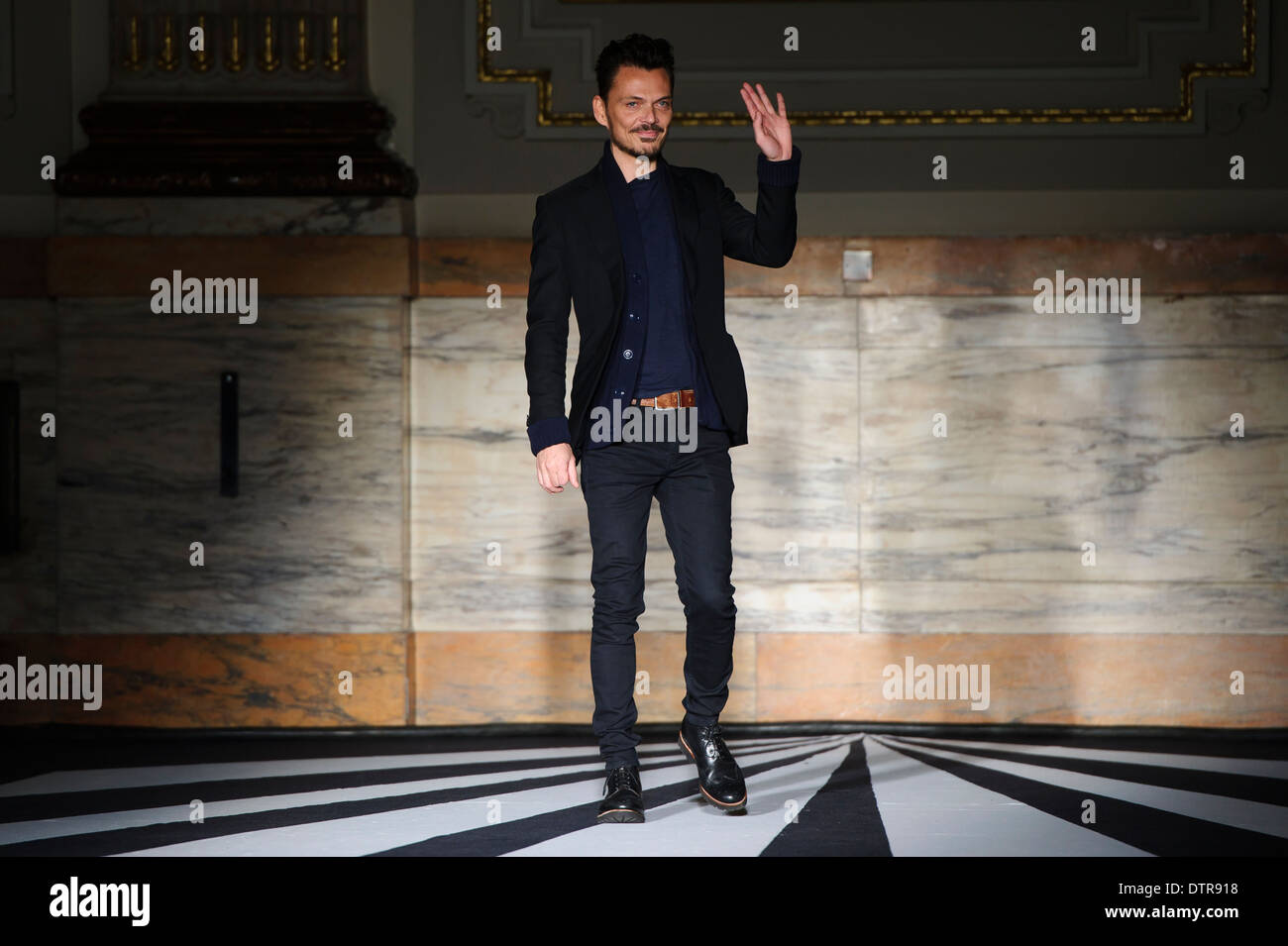 Designer Matthew Williamson during London Fashion Week Autumn/Winter ...