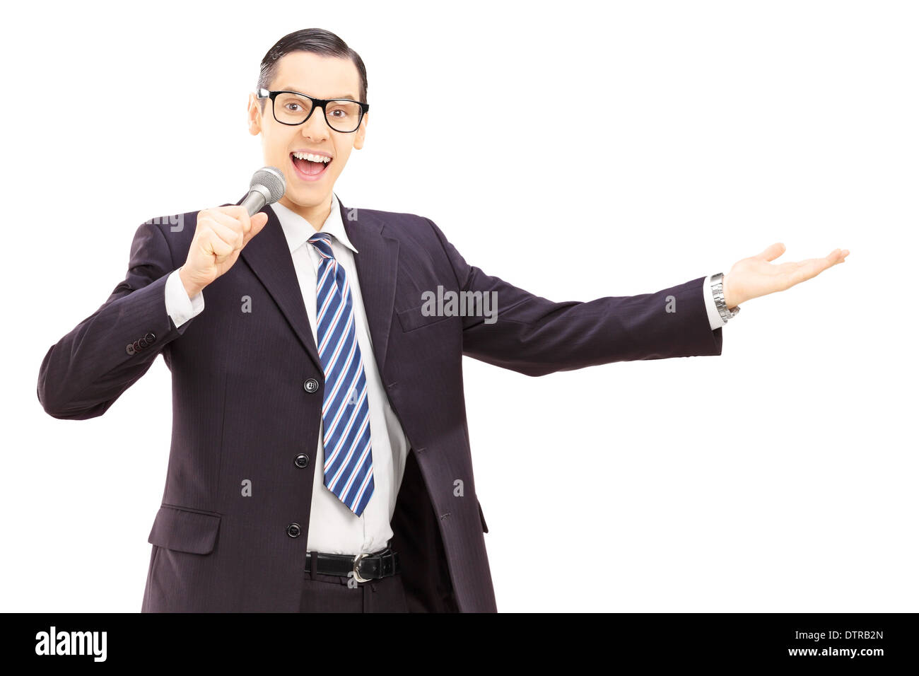 Announcer hi-res stock photography and images - Alamy