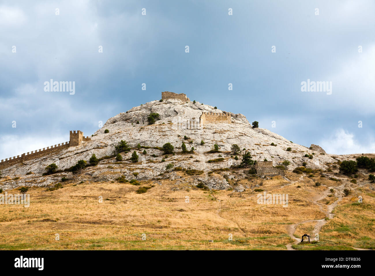 Ruins genoa fortress in hi-res stock photography and images - Alamy