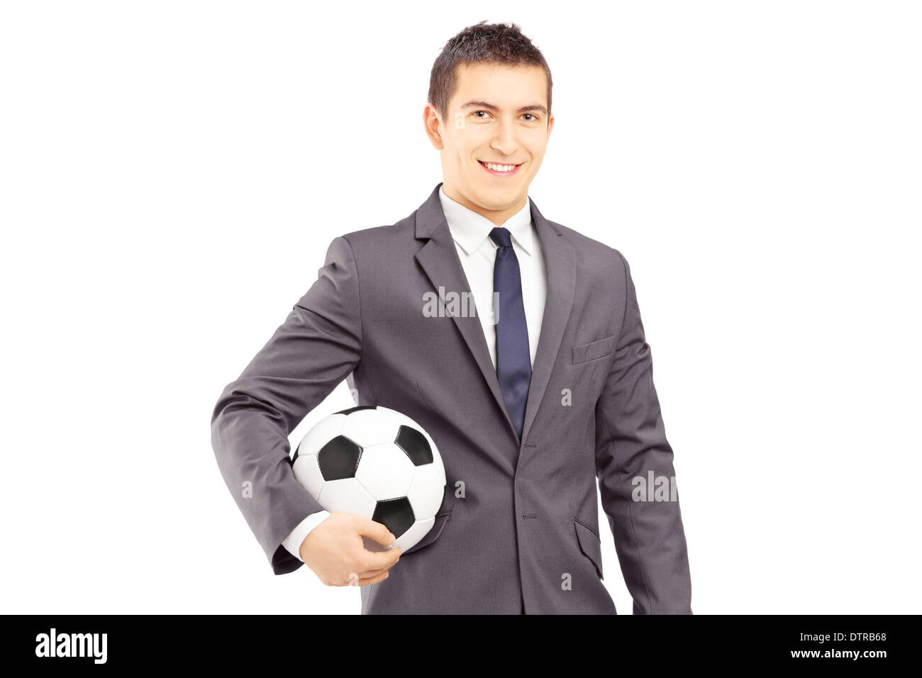 Young football manager hi-res stock photography and images - Alamy