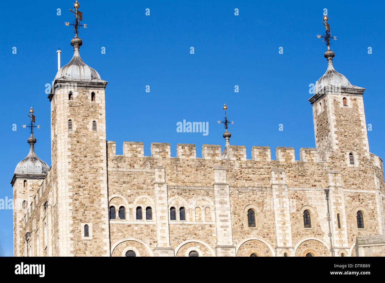 The White Tower in the Tower of London Stock Photo - Alamy