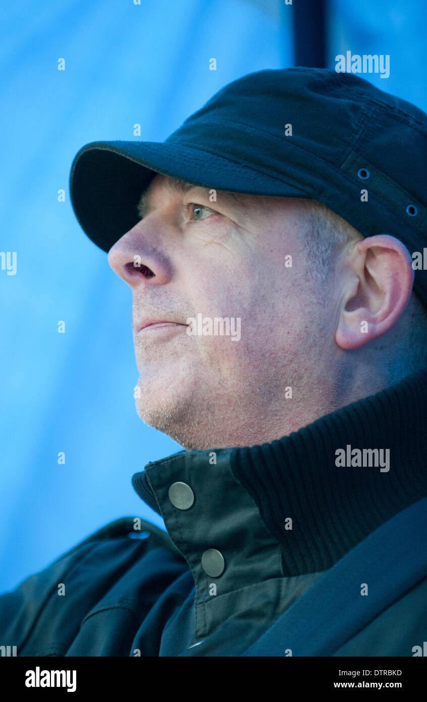 Barton Moss, Salford, UK. Sunday 23rd February 2014. Former Hacienda DJ ...