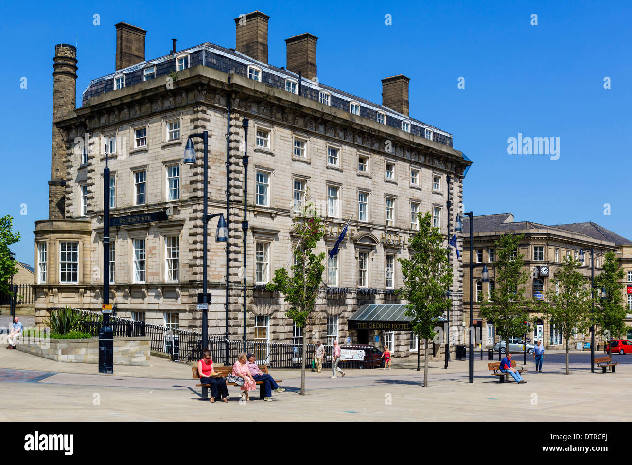The George Hotel, where Rugby League was founded, St George's Square ...