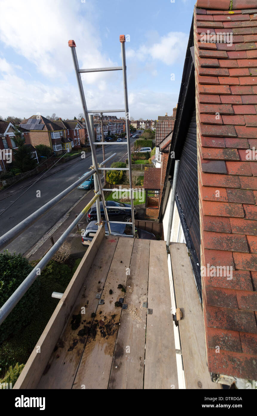 Scaffolding ladder hi-res stock photography and images - Alamy