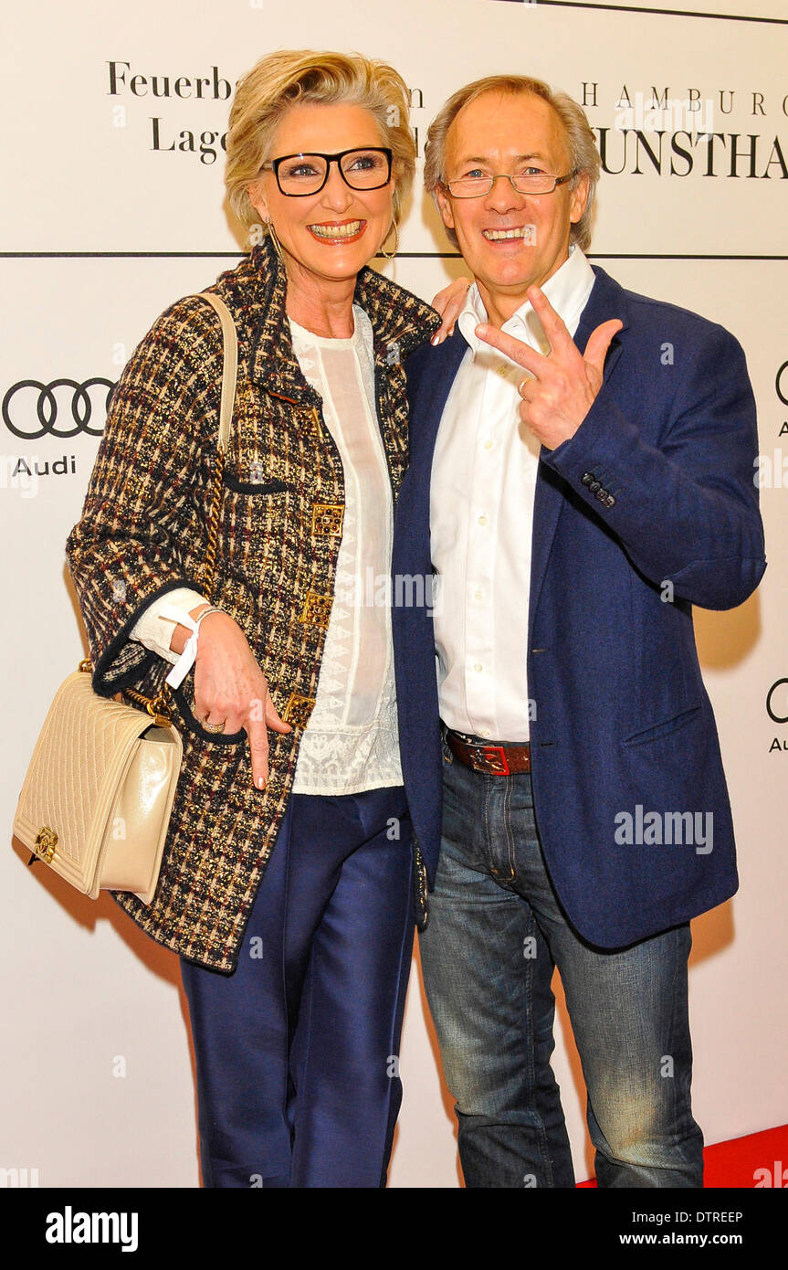 Bernd Wehmeyer HSV Team Manager and Wife Almuth Wehmeyer at the Private ...