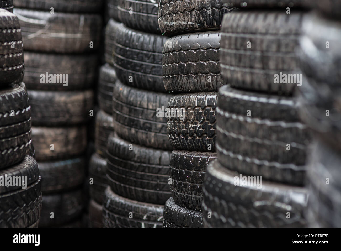 Stack of tyres hi-res stock photography and images - Alamy