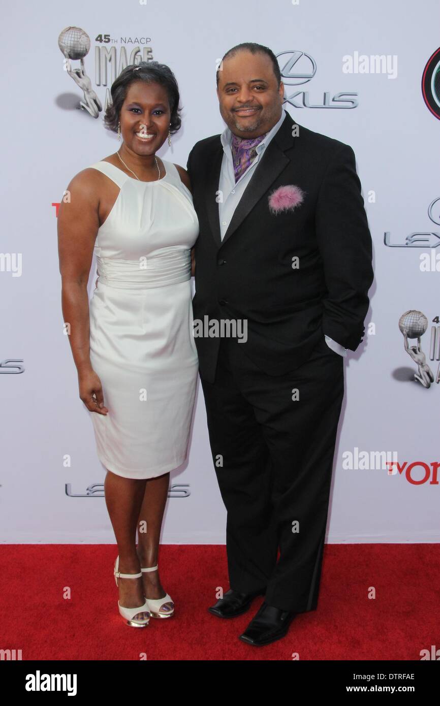 Los Angeles, California, USA. 22nd Feb, 2014. Roland Martin attends the ...