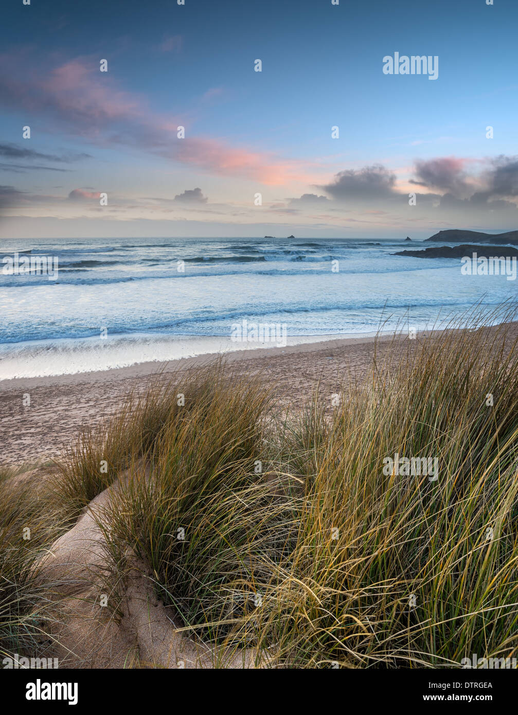 Constantine Bay near Padstow on the Atlantic coast of Cornwall Stock ...
