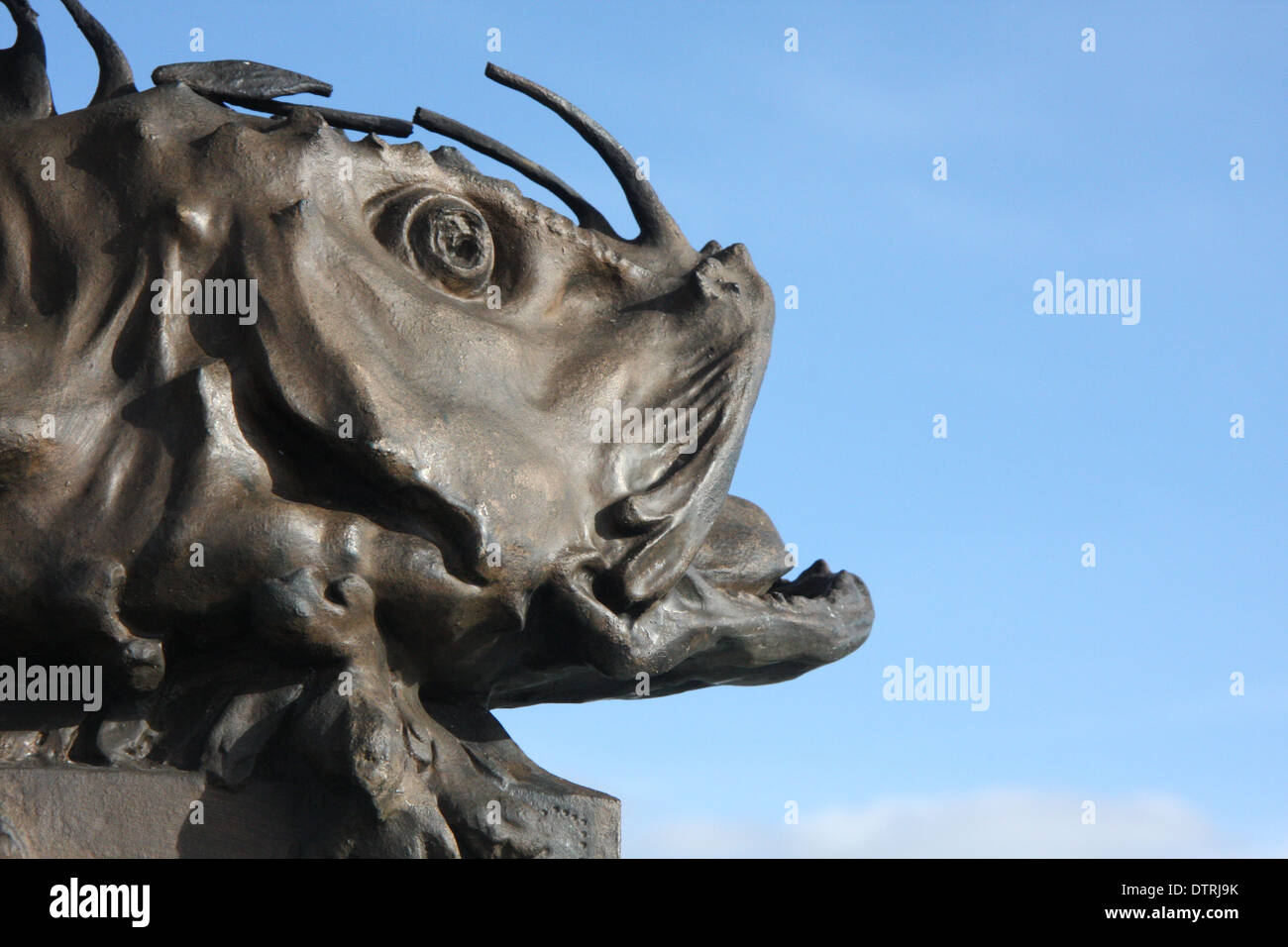 Details of the Alexander III bridge Stock Photo - Alamy